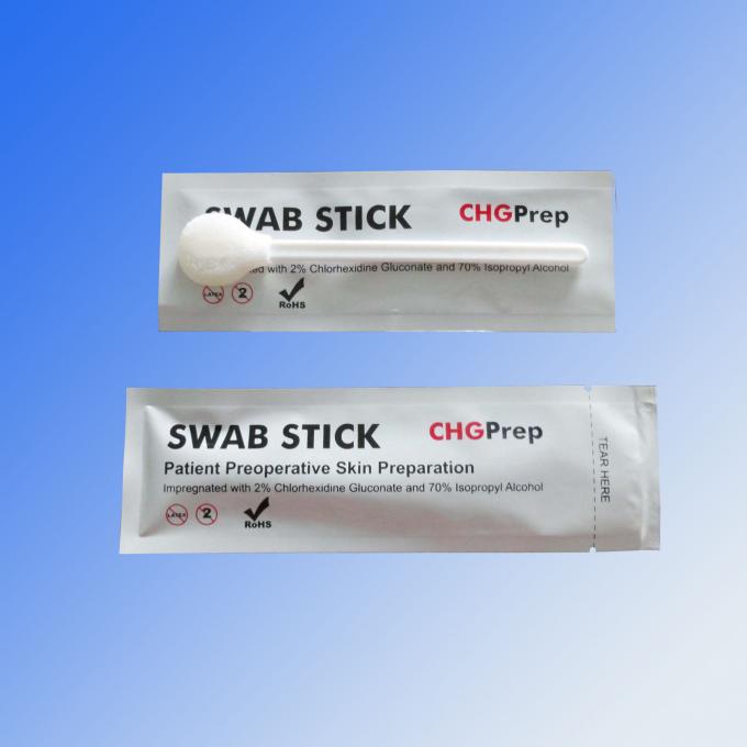 Chlorhexidine Gluconate Hebitane Antiseptic CHG Foam Cleaning Swabs 70% ...