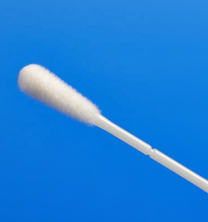 154mm DNA Buccal Swabs / 6mm head Buccal Cheek Swab ABS handle