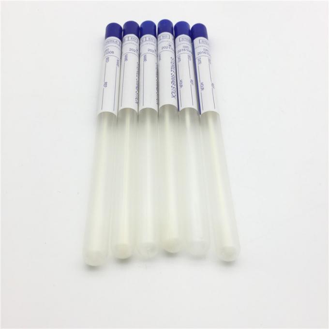 Disposable Iclean Specimen Collection Flocked Swab / Flocked Nasal ...