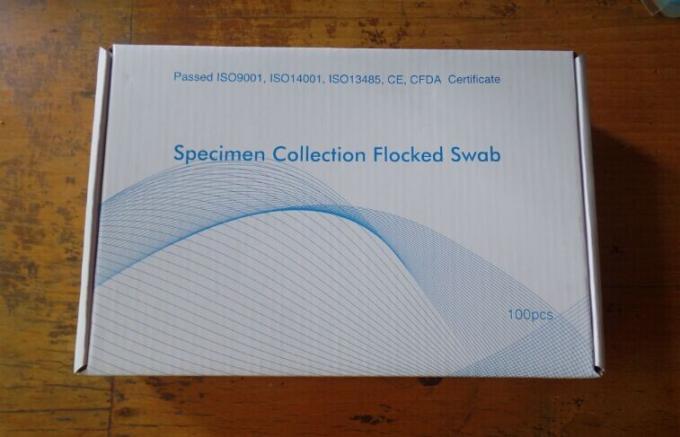 Specimen DNA Buccal Swabs Tube Collection Nylon Mouth Flocked Dna Cheek ...