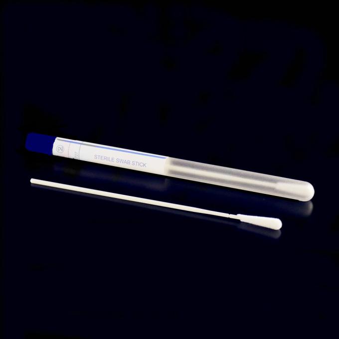 Transport Sterile Nasal Flocked Swabs For Animal DNA Sampling CM-FS813