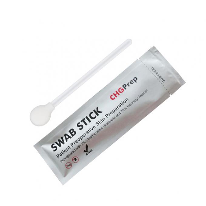 Skin Antiseptic CHG Chlorhexidine Swabstick Snap Sterile Alcohol Swabs