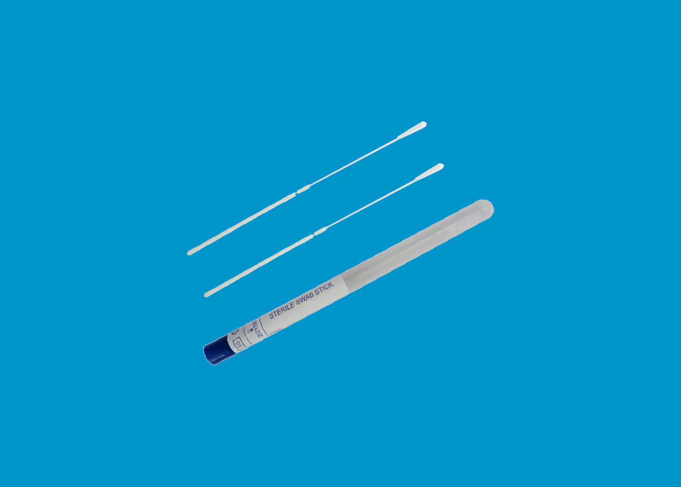 Sampling Sterile Nasal Oropharyngeal Swab Set Kit With Tube NFS913-LTP