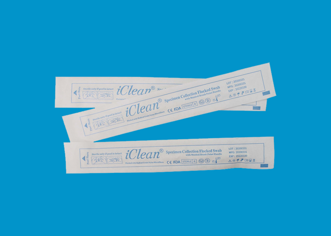 Disposable Sterile Transport Swab Rapid Elution Nasopharyngeal Flocked ...